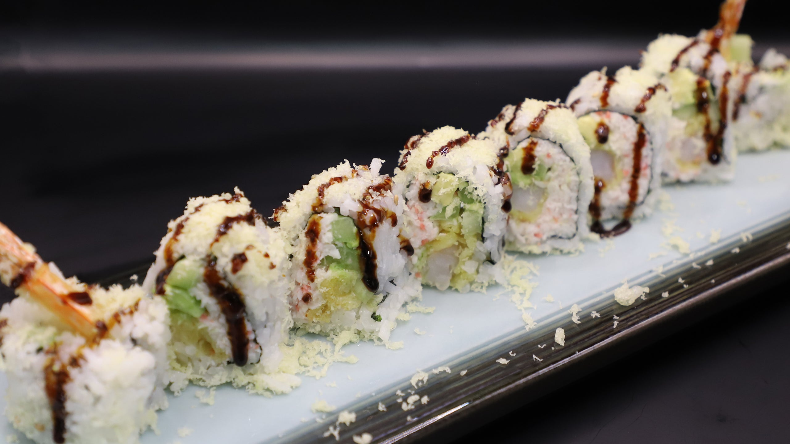 Shrimp Tempura Crunch Roll | O Sushi